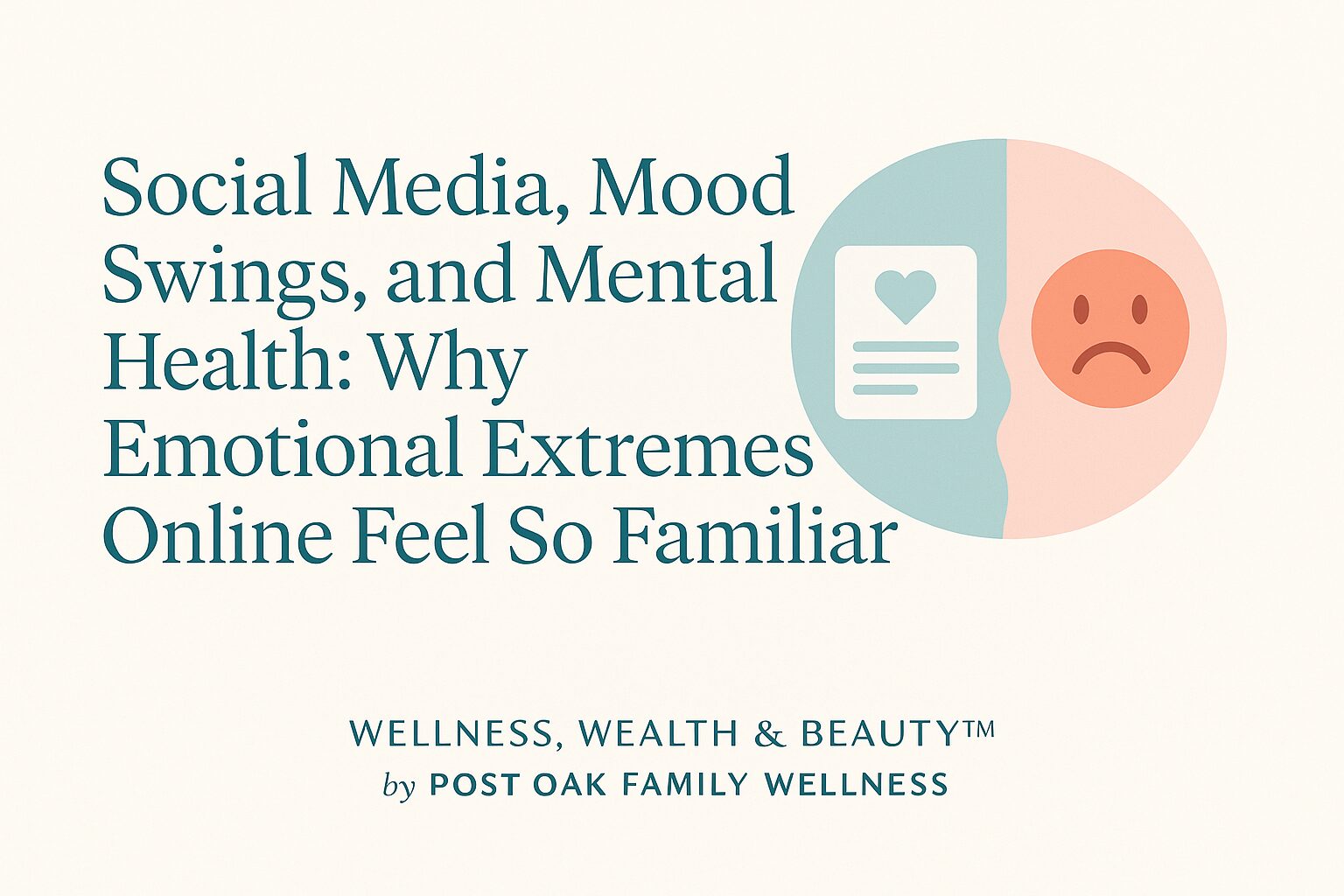 Social Media, Mood Swings, and Mental Health: Why Emotional Extremes ...